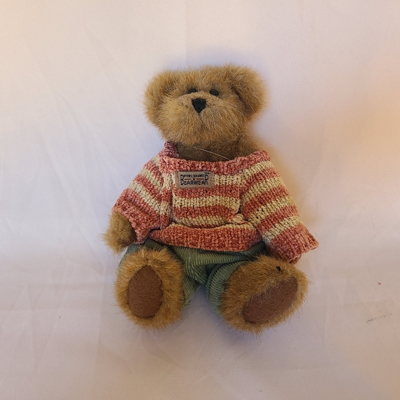 Boyds Bears | Toys | Boyds Bear Jointed Brown Teddy Bear Striped ...
